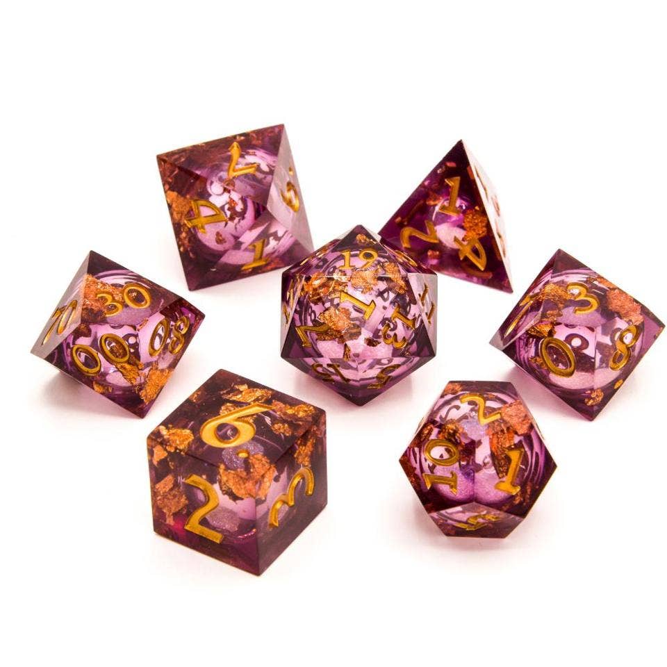 Summer Wine | Liquid Core Dice | 7-Polyhedral Set – Odyssey Games