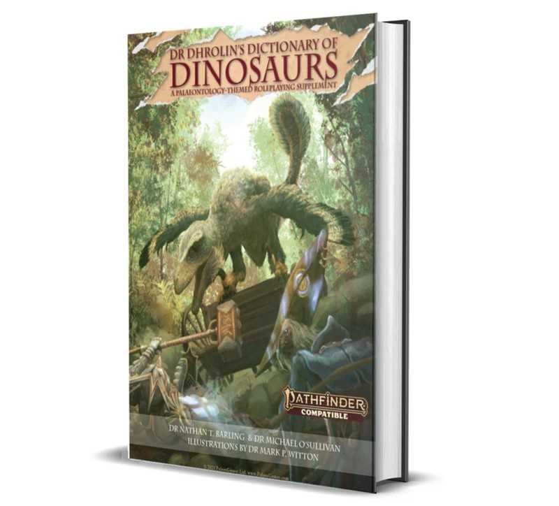 Dr Dhrolin's Dictionary of Dinosaurs (Pathfinder Compatible) – Odyssey ...
